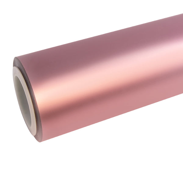 Satin Chrome Silk Rose Gold Vinyl Wrap – eowrap